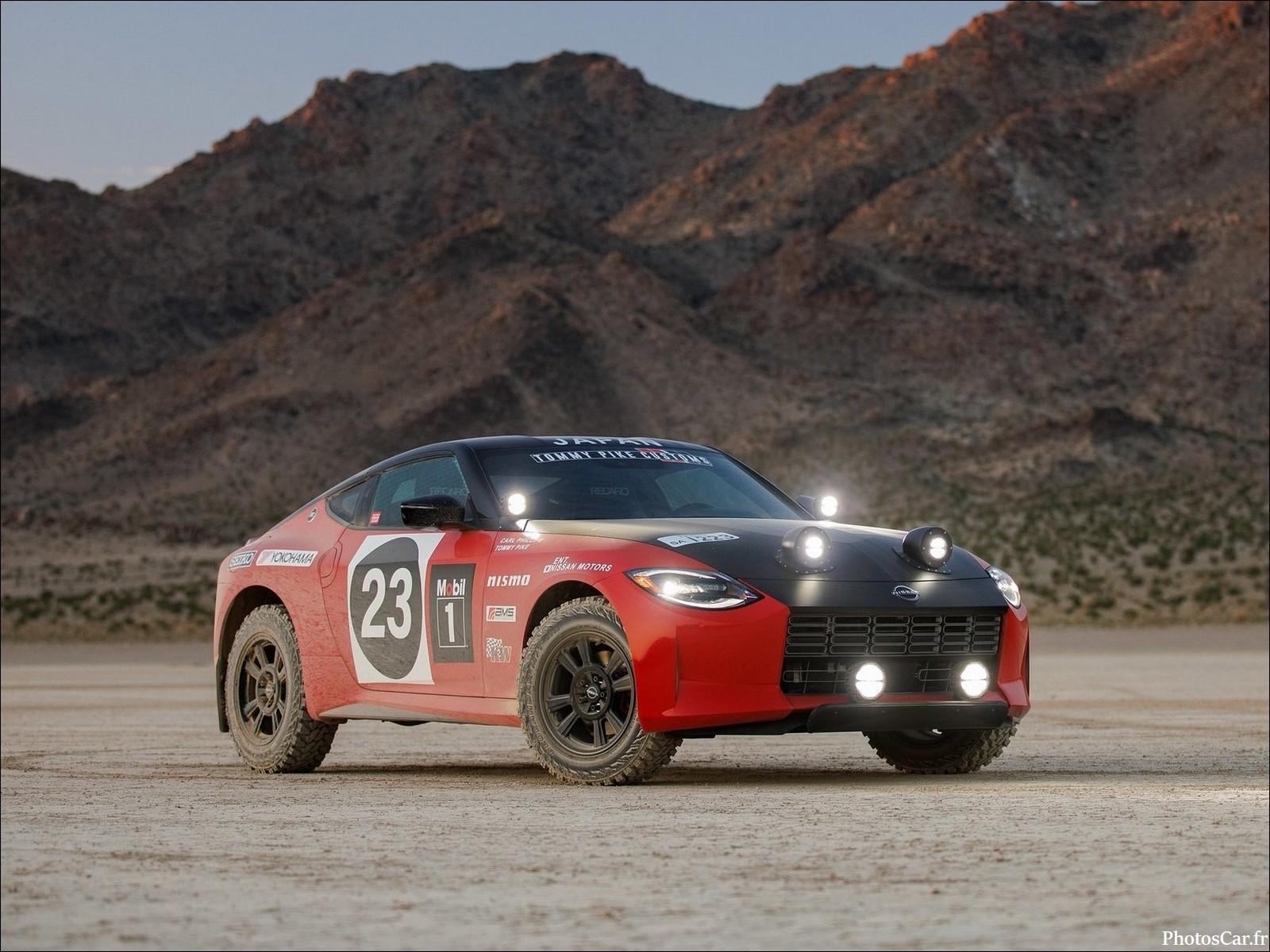 Nissan Z Safari Rally Tribute Concept 2023 - Adaptés a l'aventure ...