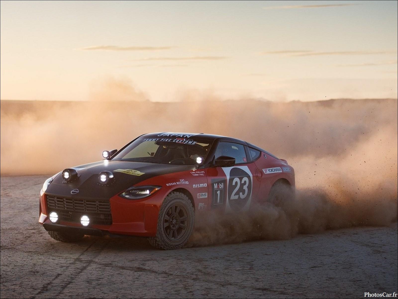 Nissan Z Safari Rally Tribute Concept 2023 - Adaptés a l'aventure ...