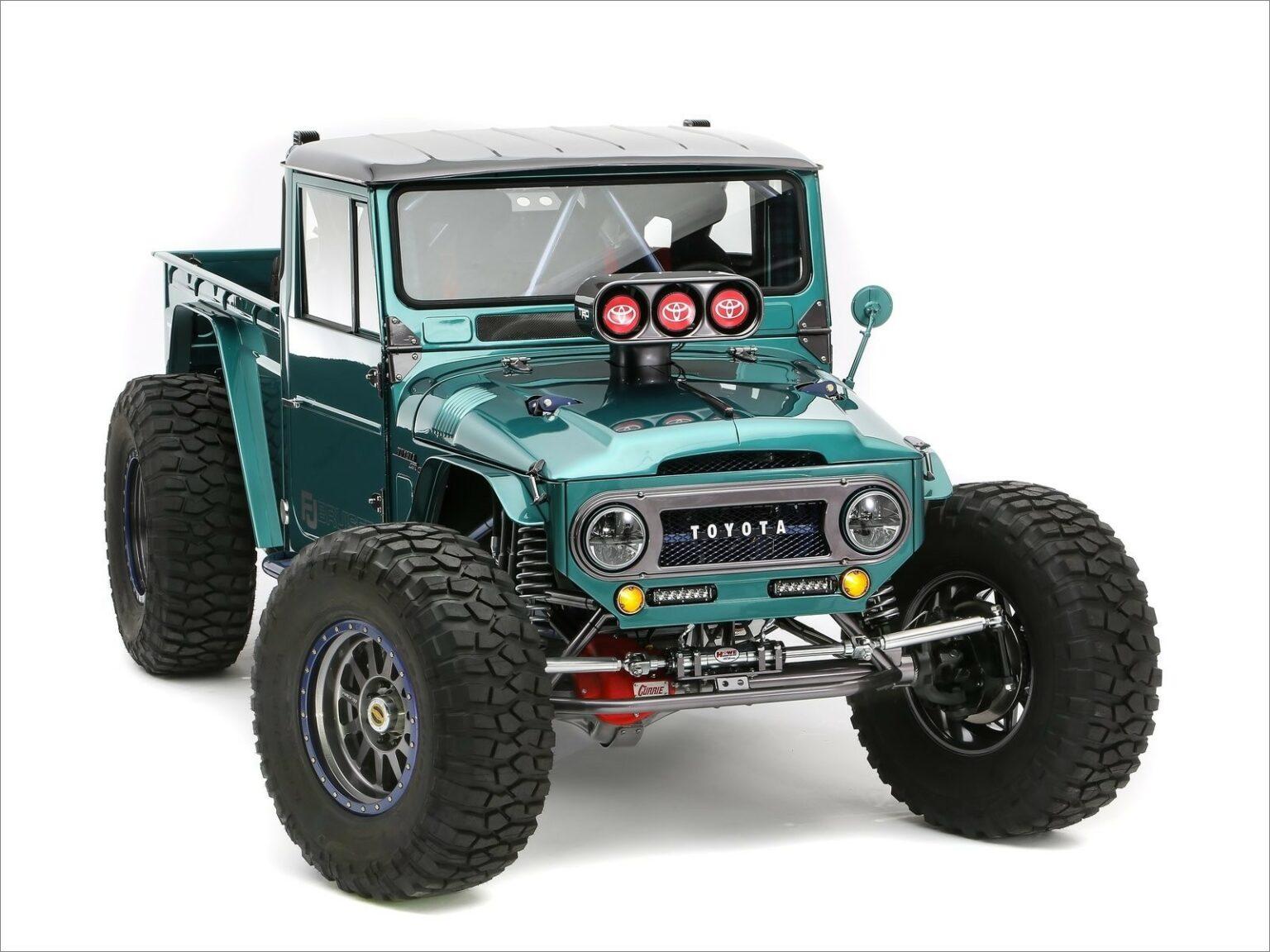 Toyota FJ Bruiser Concept 2023 : Hommage au Land Cruiser FJ45 - Photoscar