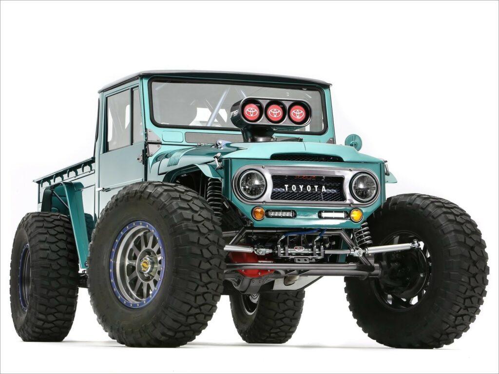 Toyota FJ Bruiser Concept 2023 : Hommage au Land Cruiser FJ45 - Photoscar