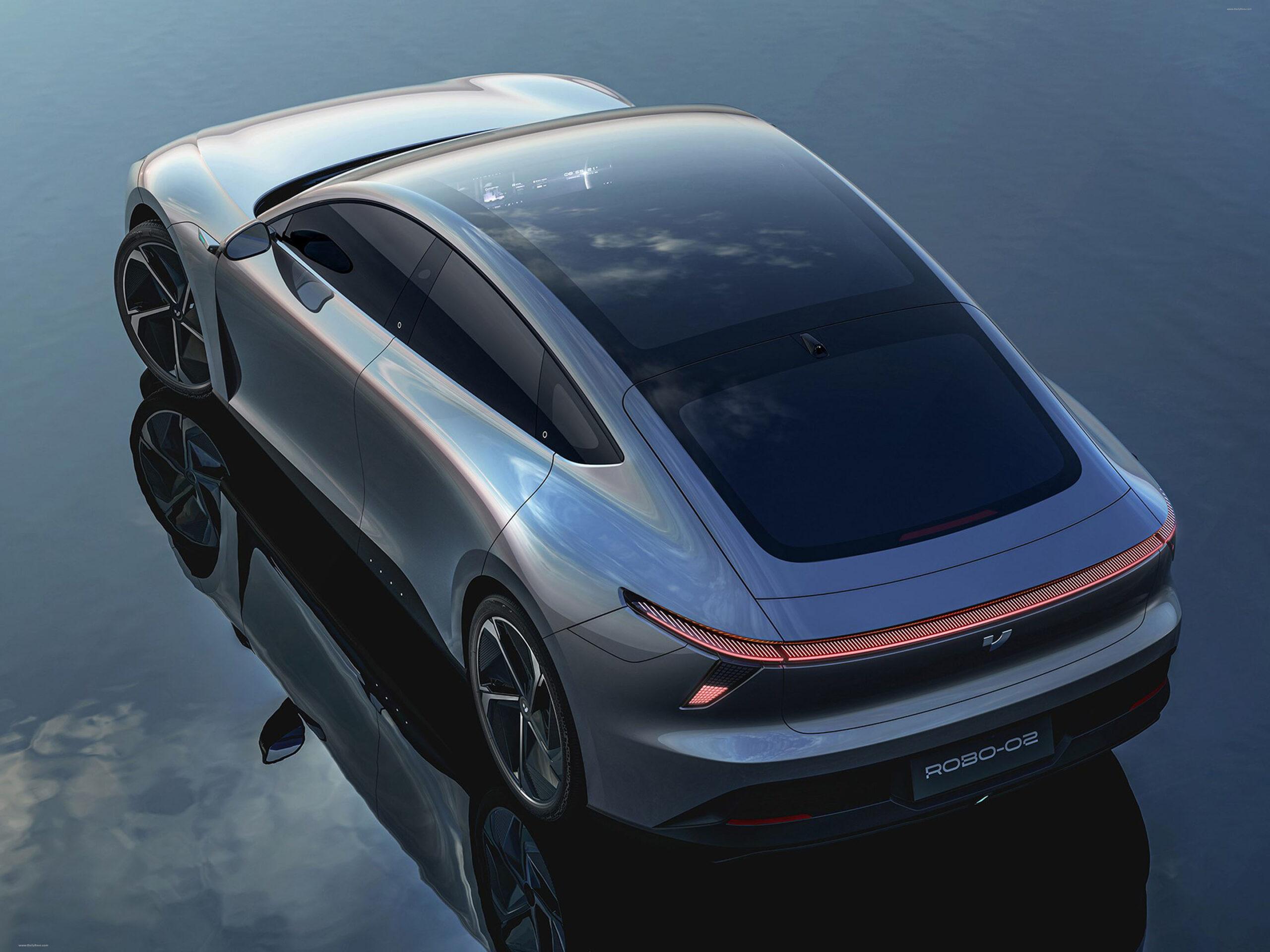 Jidu ROBO 02 EV 2024 berline électrique élégante et performante - Photoscar
