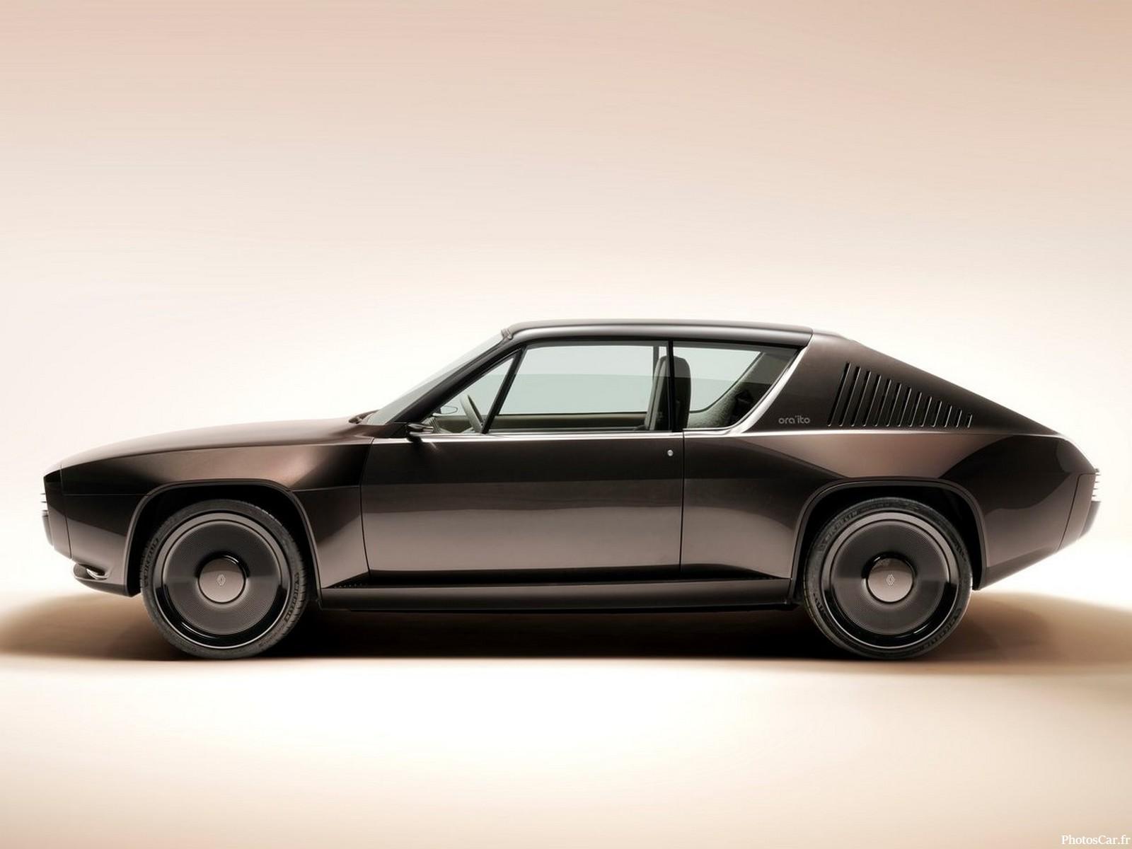 Renault R17 électrique Restomod 2024 - Design rétro-futuriste