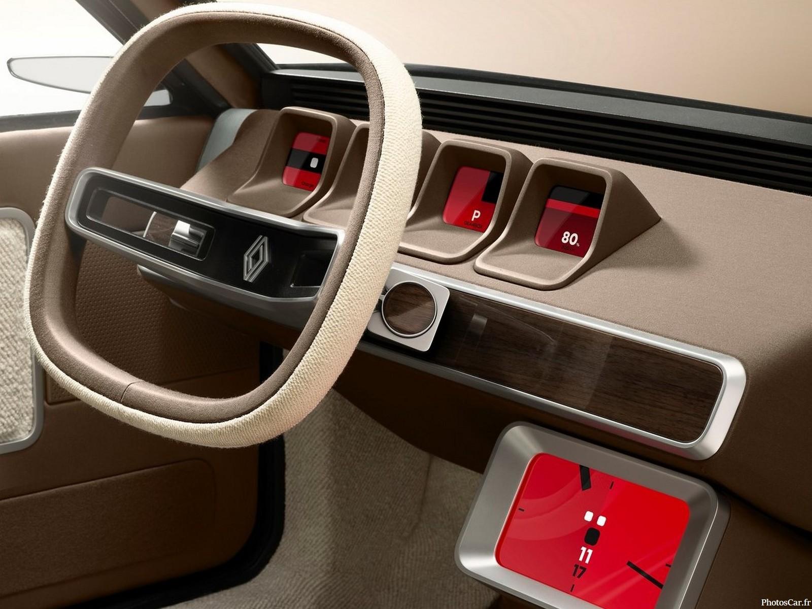 Renault R17 électrique Restomod 2024 - Design rétro-futuriste