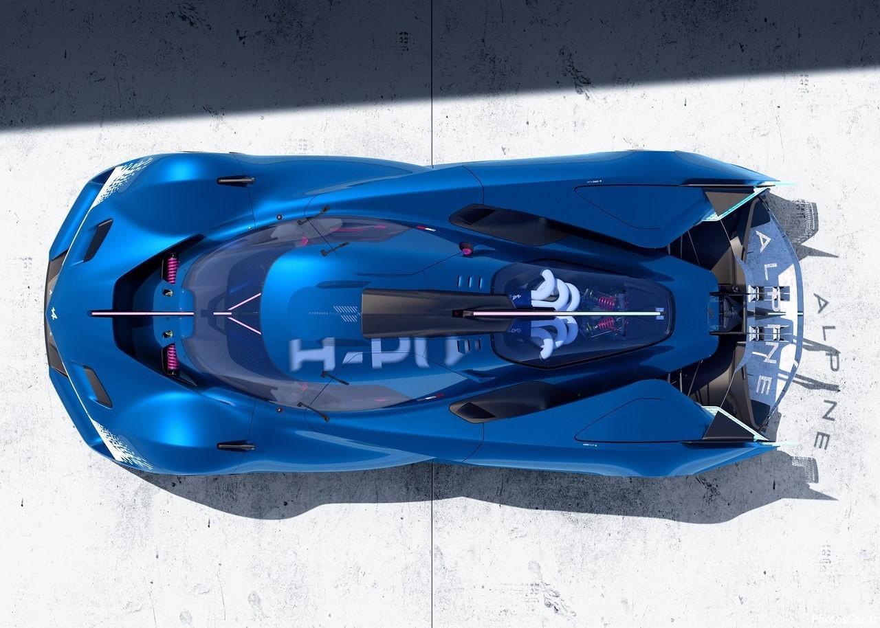 Alpine Alpenglow Hy6 Concept 2024 : La supercar à hydrogène
