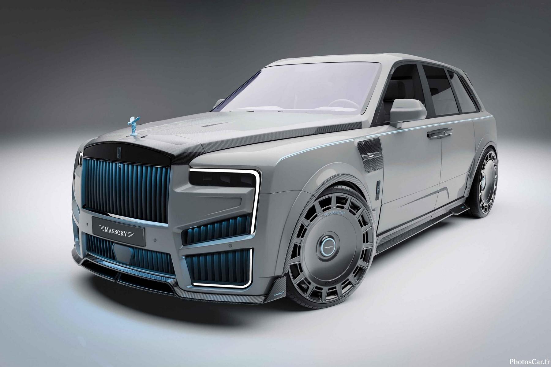 Rolls-Royce Cullinan Mansory 2025, un bijou d'ingénierie et design