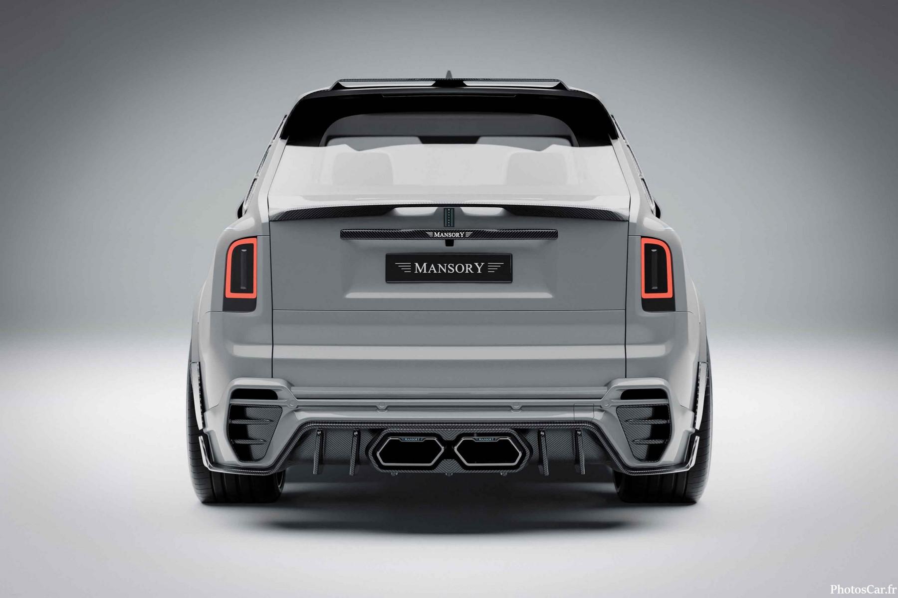 Rolls-Royce Cullinan Mansory 2025, un bijou d'ingénierie et design