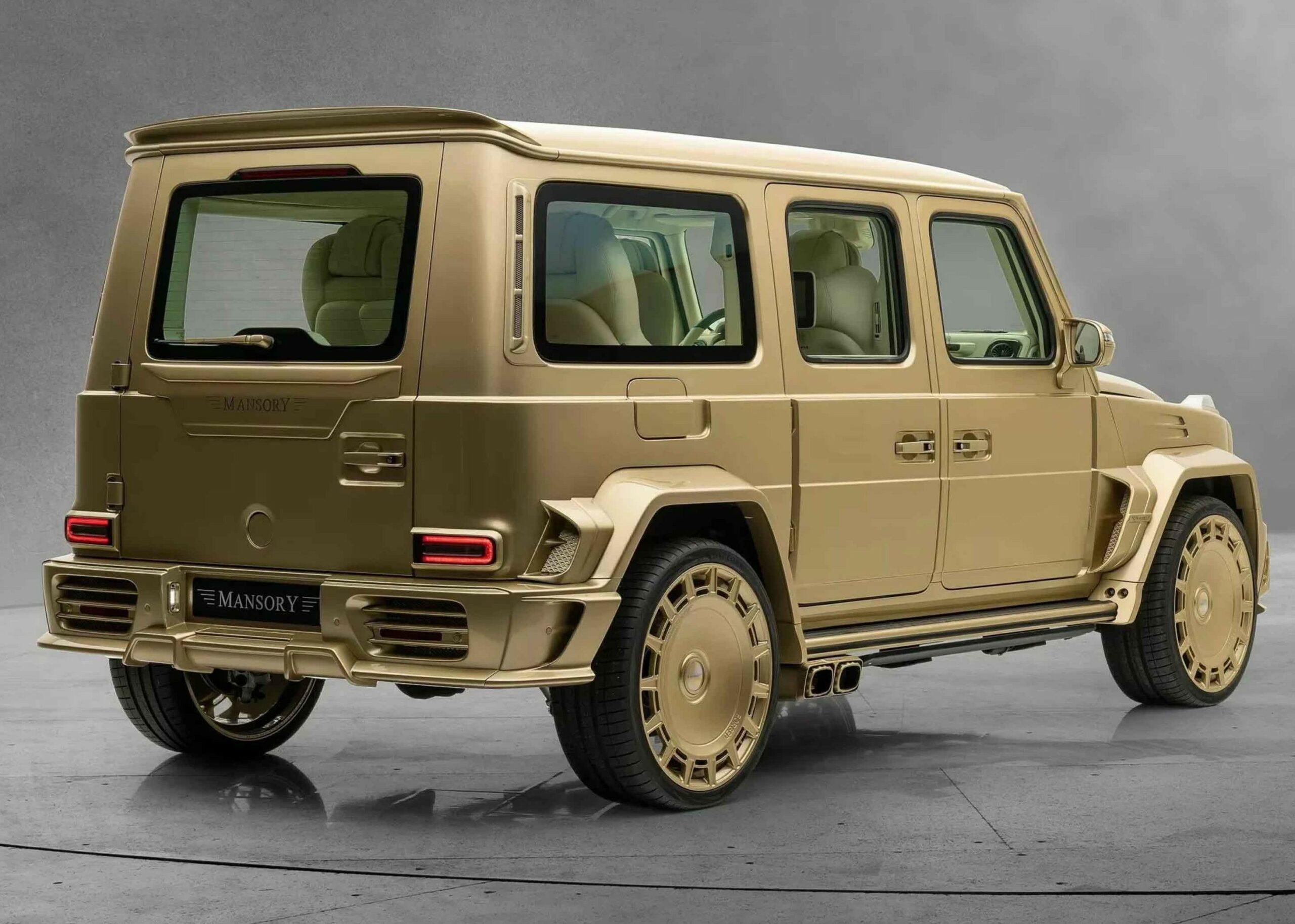 Mansory P820 EWB Édition Or 2025 : L'apogée du luxe automobile